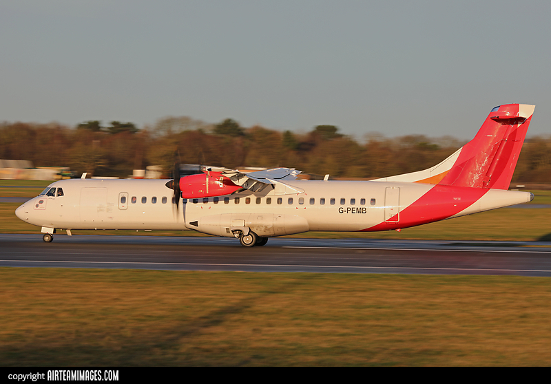 ATR 72-600 Aurigny Air Services G-PEMB - AirTeamImages.com