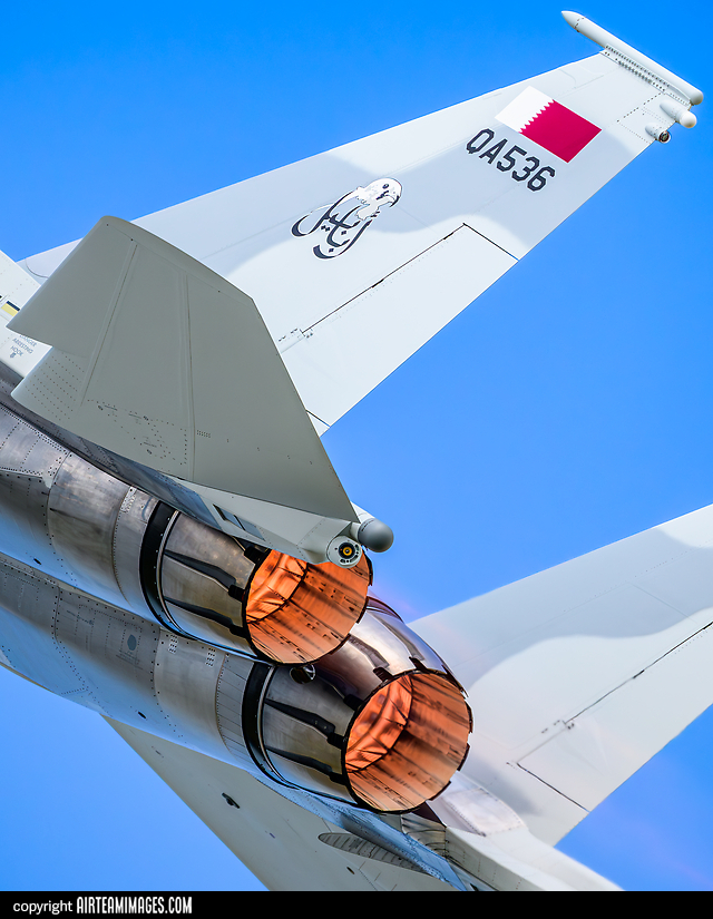 McDonnell Douglas F-15 Eagle Qatar - Air Force QA536 - AirTeamImages.com