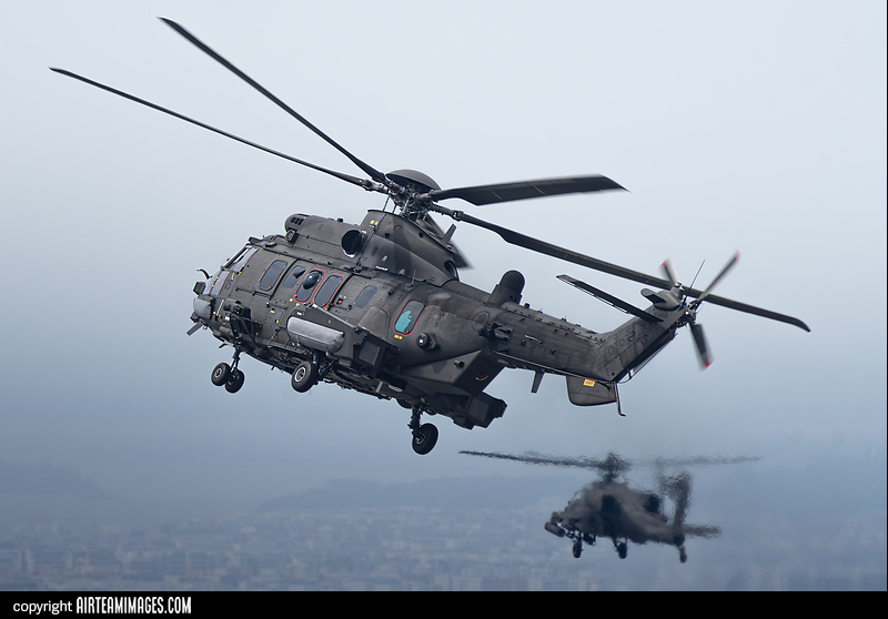 Airbus Helicopters H225M Singapore - Air Force 215 - AirTeamImages.com