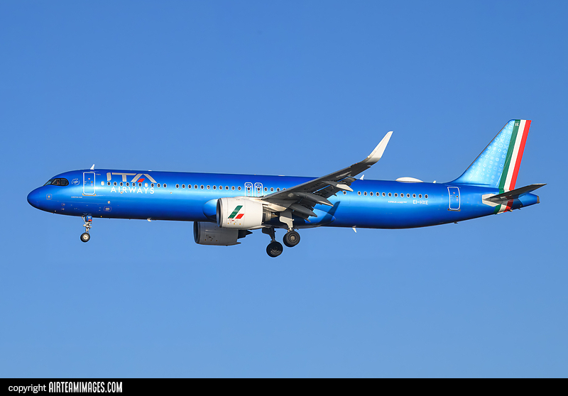 Airbus A321-271NX ITA Airways EI-HXE - AirTeamImages.com