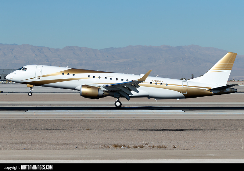 Embraer Lineage 1000 MGM Mirage N785MM - AirTeamImages.com