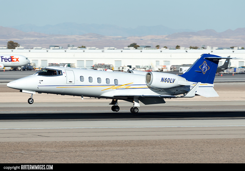 Bombardier Learjet 60 Private N60LV - AirTeamImages.com