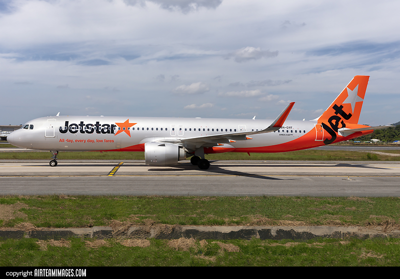 Airbus A321-251NX Jetstar Airways VH-OYF - AirTeamImages.com