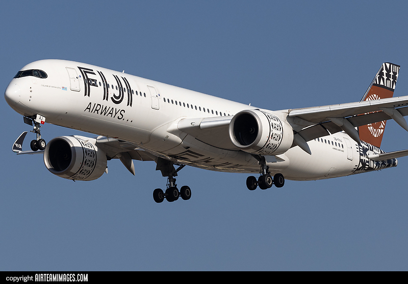 Airbus A350-941 Fiji Airways DQ-FAJ - AirTeamImages.com