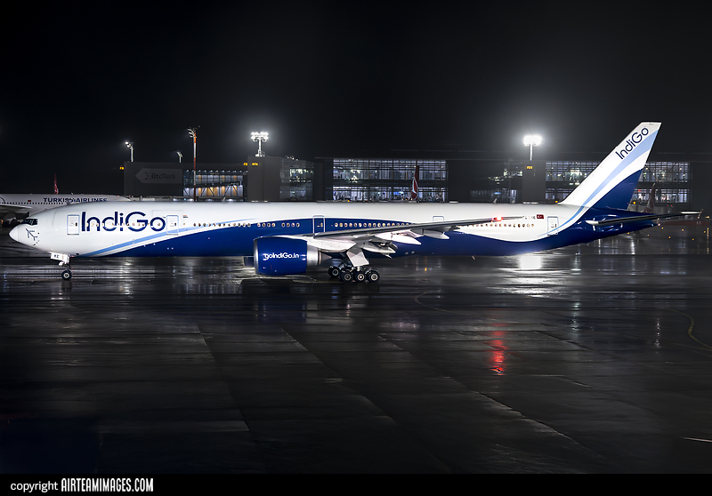 Boeing 777-31H/ER IndiGo TC-LKE - AirTeamImages.com