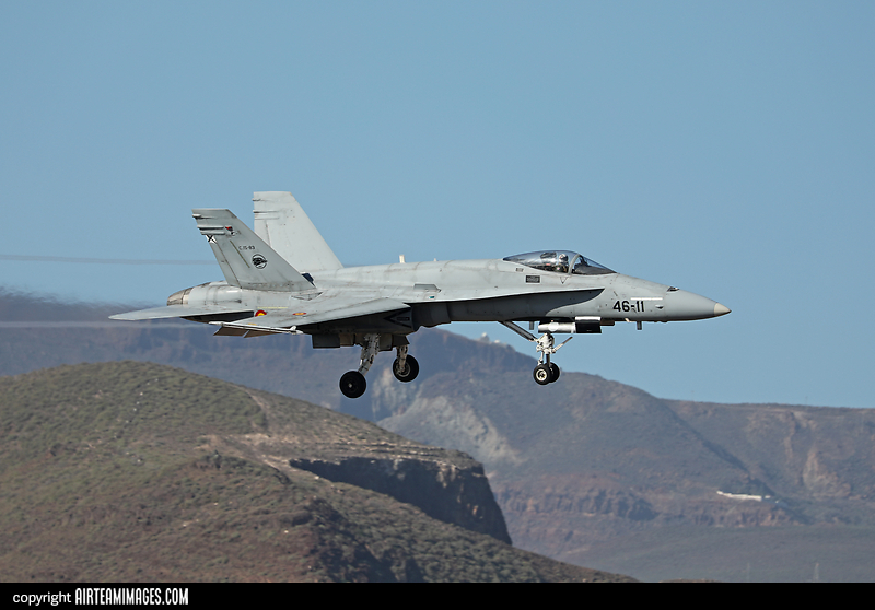 McDonnell Douglas EF-18A+ Hornet Spain - Spanish Air Force C15-83 ...