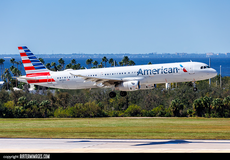 Airbus A321-231 American Airlines N913US - AirTeamImages.com
