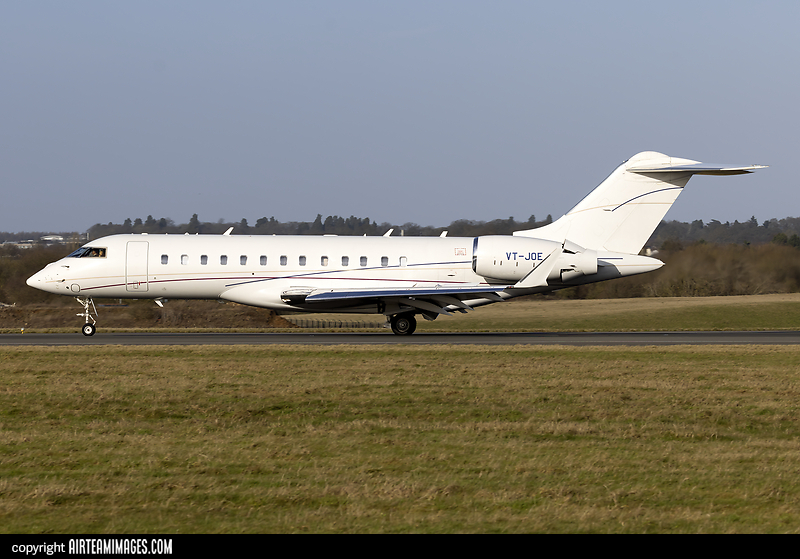 Bombardier Global 6000 Private VT-JOE - AirTeamImages.com