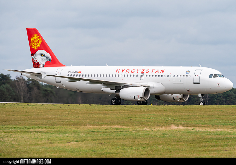 Airbus A320-232 Kyrgyzstan Government EX-10001 - AirTeamImages.com