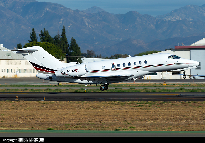 Cessna Citation Longitude NetJets Aviation N812QS - AirTeamImages.com