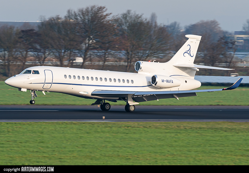 Dassault Falcon 8X Private M-WAFA - AirTeamImages.com