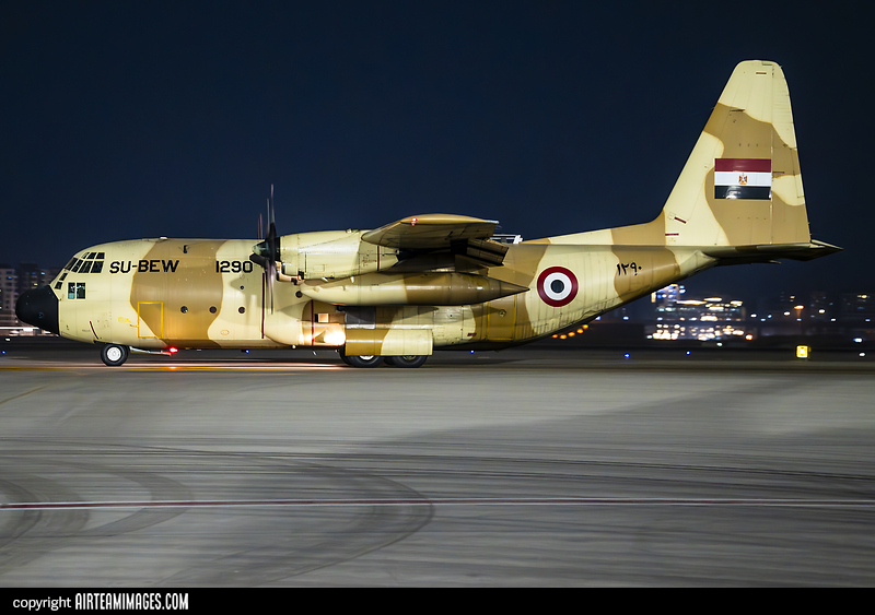 Lockheed C-130H Hercules Egypt - Egyptian Air Force SU-BEW ...