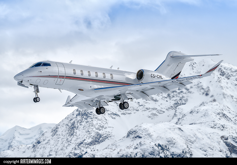 Bombardier Challenger 350 NetJets Europe CS-CHL - AirTeamImages.com