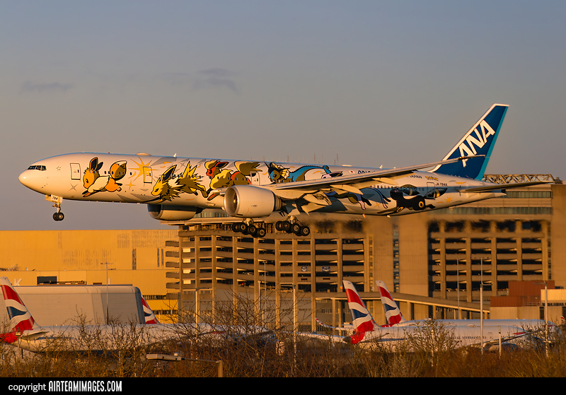 Boeing 777-381/ER ANA - All Nippon Airways JA784A - AirTeamImages.com