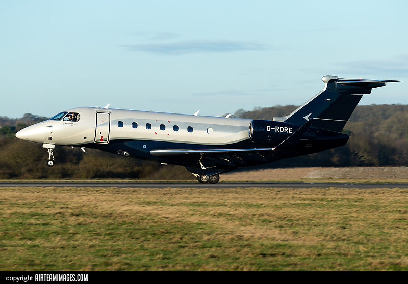 Embraer Praetor 600 Private G-RORE - AirTeamImages.com