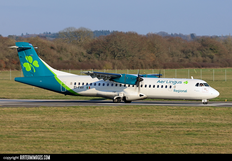 ATR 72-600 Aer Lingus Regional (Emerald Airlines) EI-FAV ...