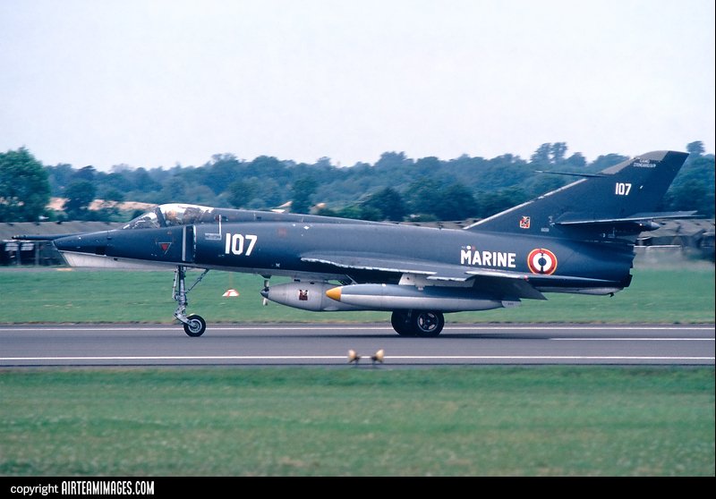 Dassault Etendard IVP France - French Navy 107 - AirTeamImages.com