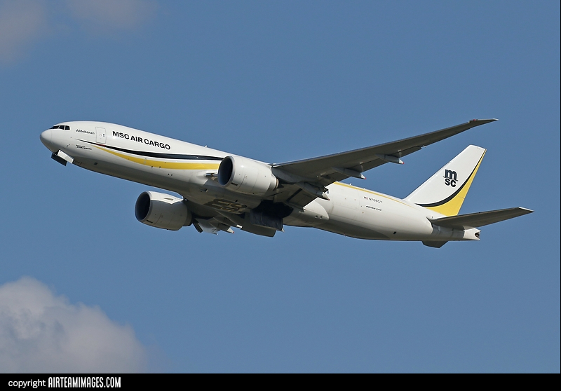 Boeing 777-F MSC Air Cargo (Atlas Air) N708GT - AirTeamImages.com