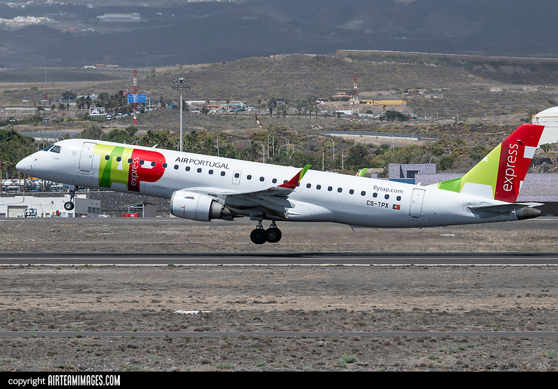 Embraer ERJ-190AR TAP Express CS-TPX - AirTeamImages.com