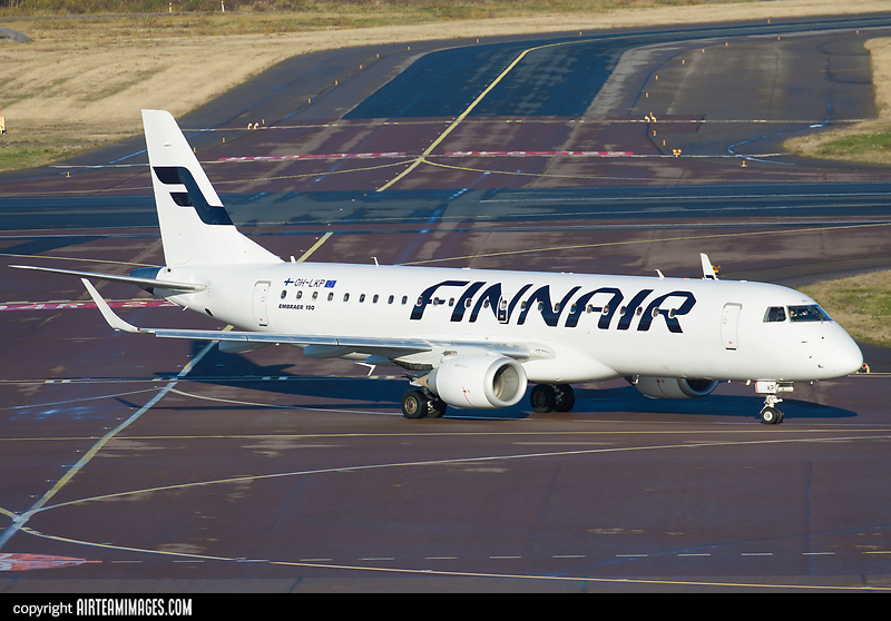 Embraer ERJ-190LR Finnair OH-LKP - AirTeamImages.com