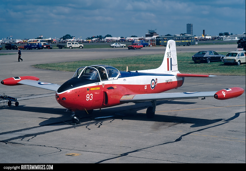 Hunting Jet Provost T3 UK - Royal Air Force XM370 - AirTeamImages.com