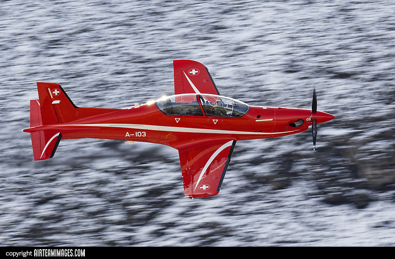 Pilatus PC-21 Switzerland - Swiss Air Force A-103 - AirTeamImages.com