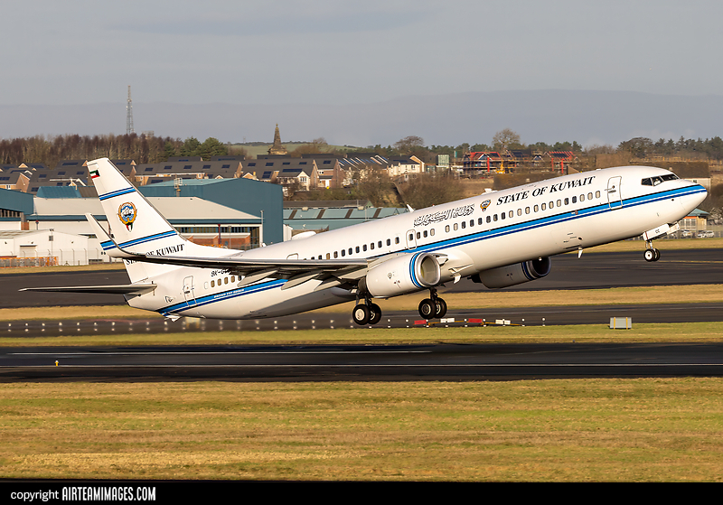 Boeing 737-9BQ/ER State of Kuwait 9K-GCC - AirTeamImages.com