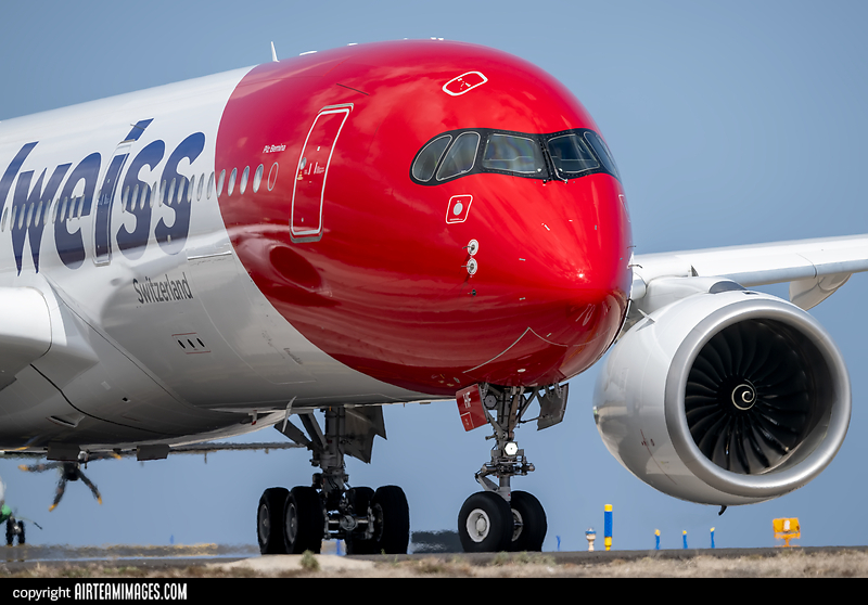 Airbus A350-941 Edelweiss Air HB-IHF - AirTeamImages.com