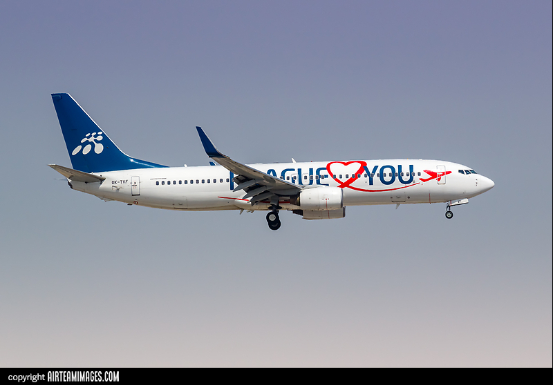 Boeing 737-8FH SmartWings OK-TVF - AirTeamImages.com