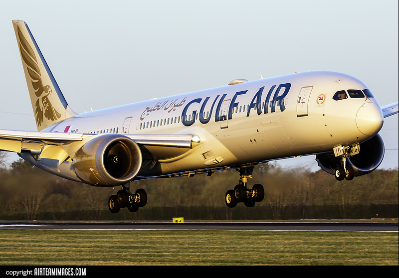 Boeing 787-9 Dreamliner Gulf Air A9C-FI - AirTeamImages.com