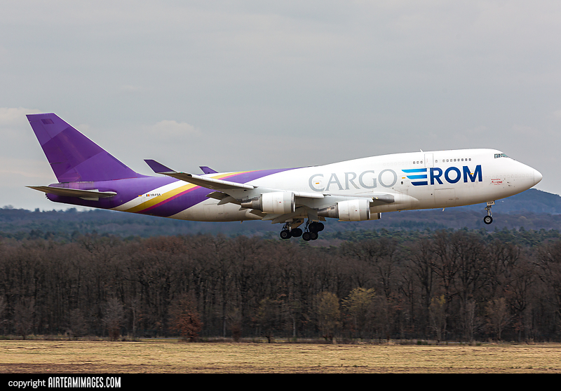 Boeing 747-4D7(BCF) Rom Cargo Airlines YR-FSA - AirTeamImages.com