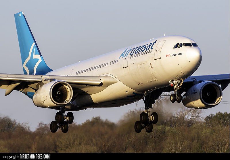 Airbus A330-243 Air Transat C-GUBL - AirTeamImages.com