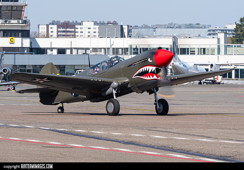 Curtiss P-40E Warhawk USA - US Army Air Corps OO-WHK - AirTeamImages.com