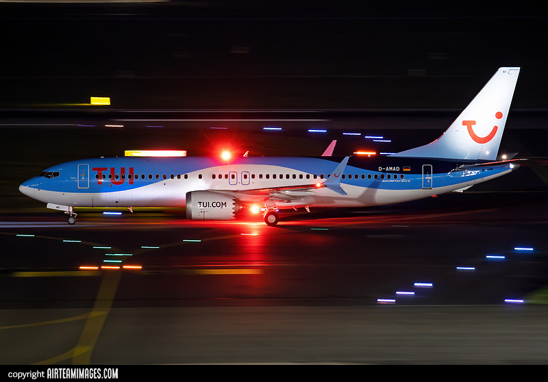 Boeing 737-8 MAX TUIfly D-AMAD - AirTeamImages.com