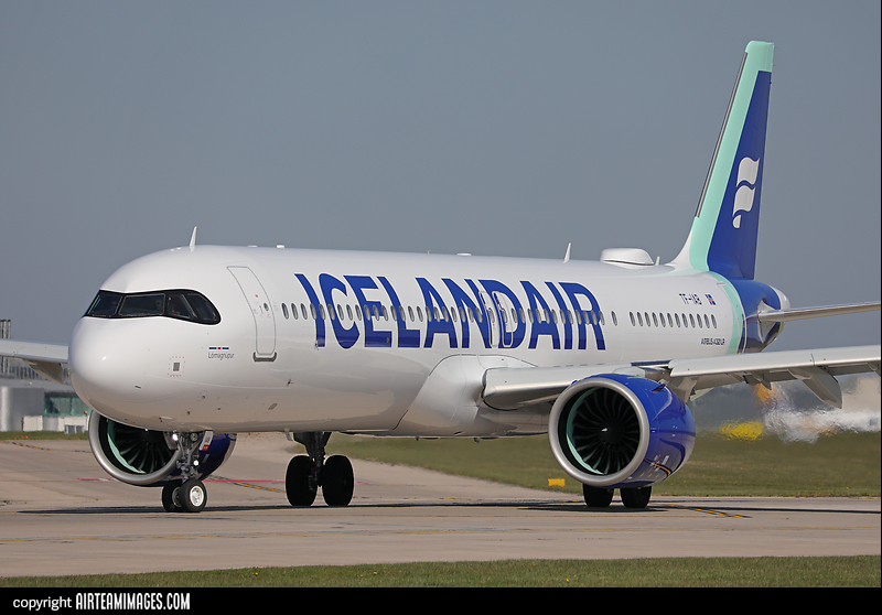 Airbus A321-271NX Icelandair TF-IAB - AirTeamImages.com
