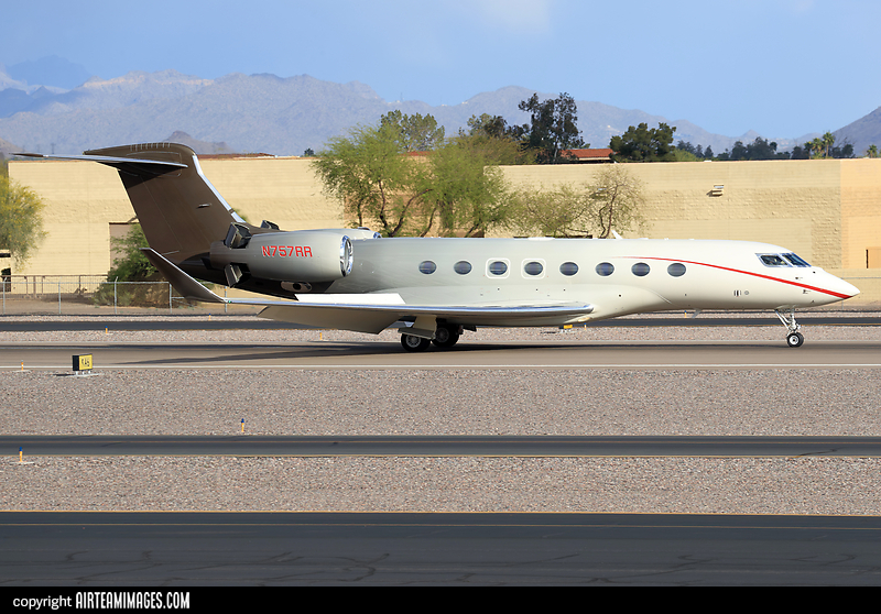 Gulfstream G650ER Flexjet N757RR - AirTeamImages.com