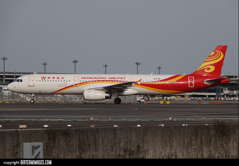 Airbus A321-231 Hong Kong Airlines B-LPR - AirTeamImages.com
