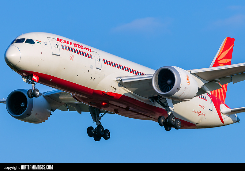 Boeing 787-8 Dreamliner Air India VT-ANW - AirTeamImages.com