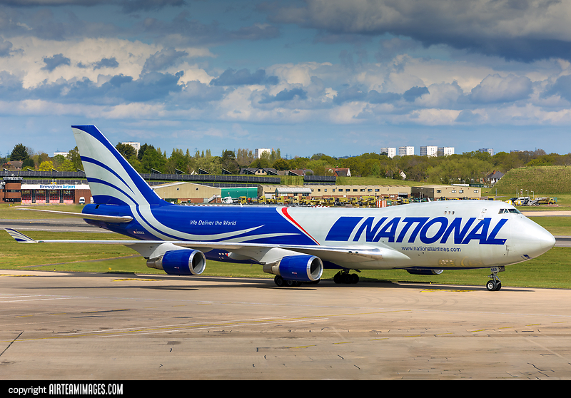 Boeing 747-409F(SCD) National Airlines N569CA - AirTeamImages.com