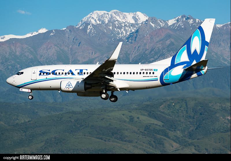 Boeing 737-7GL SCAT UP-B3725 - AirTeamImages.com