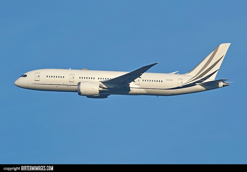 Boeing Business Jet 787 VIP Korean Air (Private Jet Charter) HL8508 ...