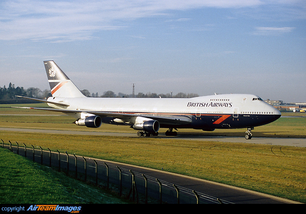 Boeing 747-136 British Airways G-AWNE - AirTeamImages.com