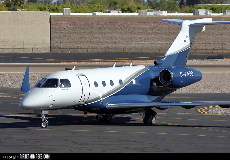Embraer Praetor 500 Private C-FASQ - AirTeamImages.com