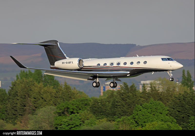 Gulfstream G650 Flexjet 9H-648FX - AirTeamImages.com
