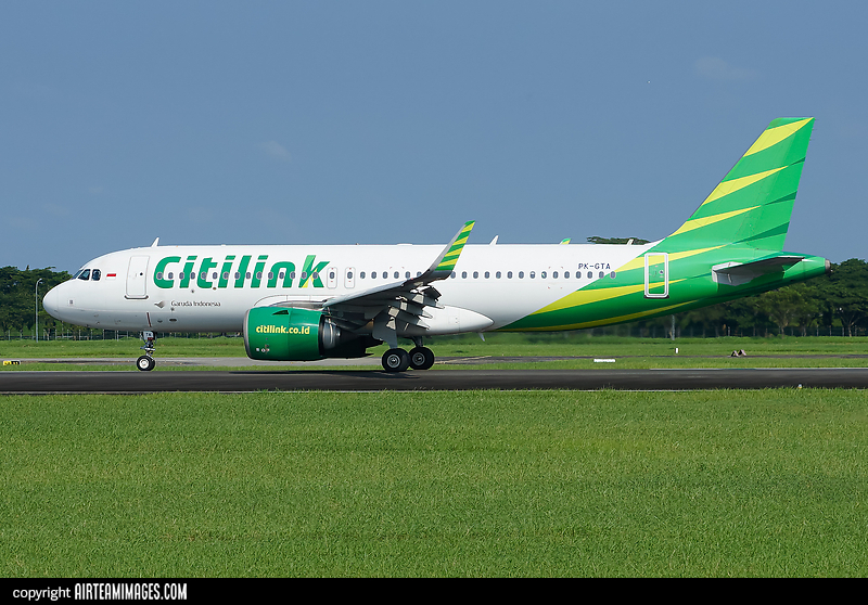 Airbus A320-251N Citilink (Garuda Indonesia) PK-GTA - AirTeamImages.com