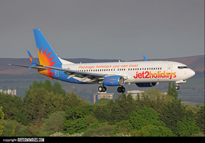 Boeing 737-8MG Jet2 G-JZBC - AirTeamImages.com