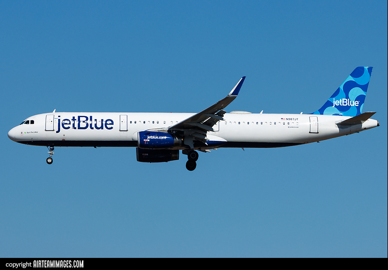 Airbus A321-231 JetBlue Airways N987JT - AirTeamImages.com