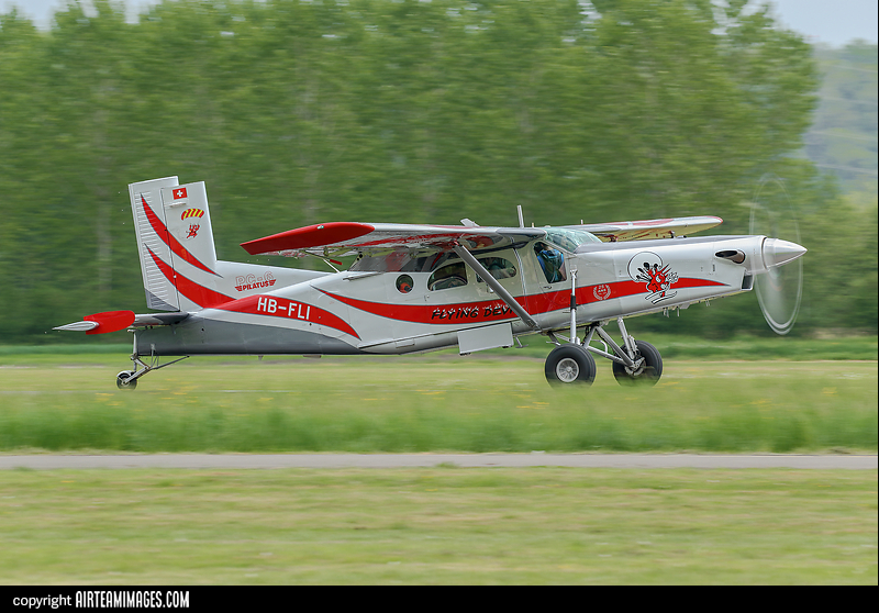 Pilatus PC-6B2-H4 Turbo Porter Flying Devil HB-FLI - AirTeamImages.com