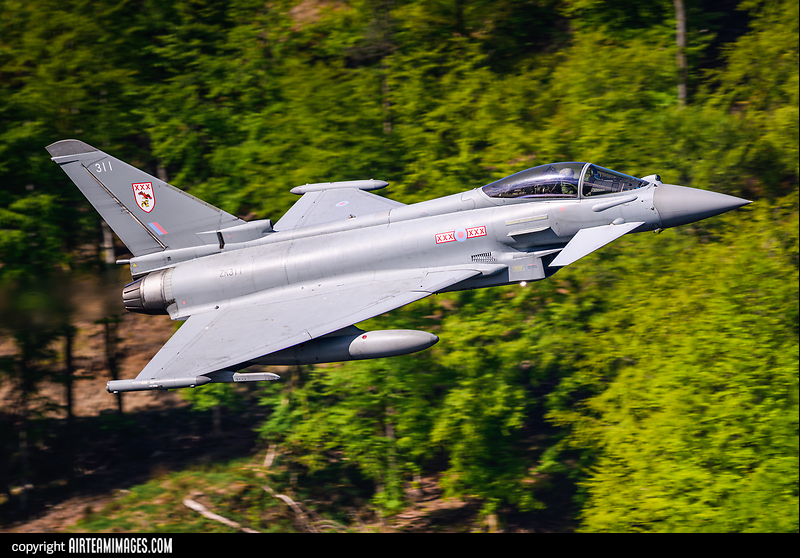 Eurofighter Typhoon FGR4 UK - Royal Air Force ZK311 - AirTeamImages.com