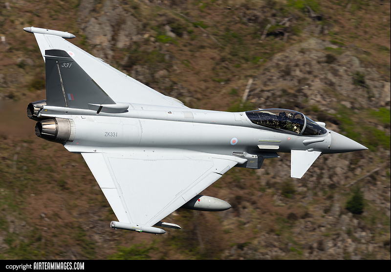 Eurofighter Typhoon FGR4 UK - Royal Air Force ZK331 - AirTeamImages.com